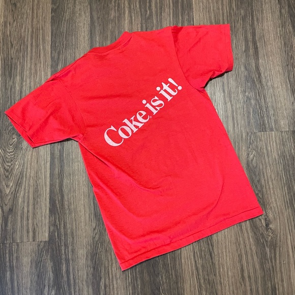 Vintage | Shirts | Vintage 98s Coca Cola Coke Is It Single Stitch Tee ...